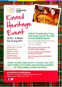 Kinneil Heritage Event this Sunday – Kinneil