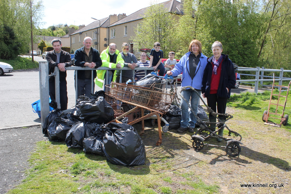 Kinneil litter pick on April 30 – Kinneil