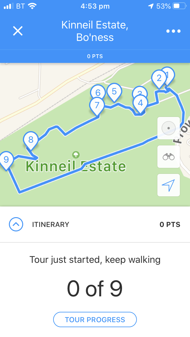 Free new outdoor audio tours and family quiz sheet for Kinneil Estate ...