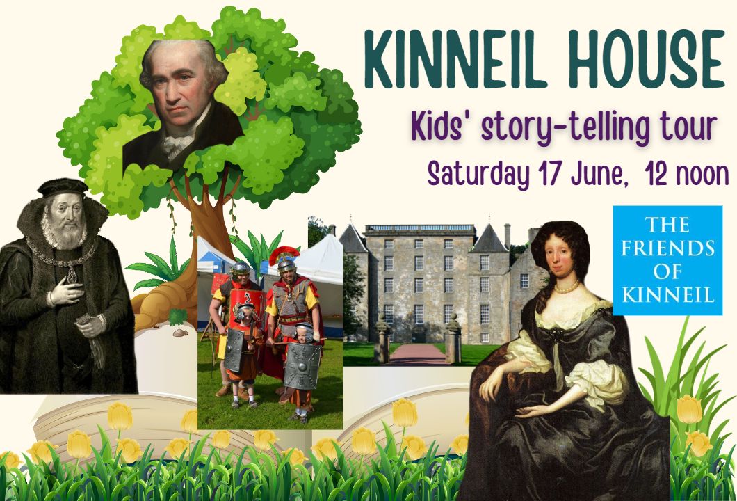Kinneil story-telling tour for children this Saturday, 17 June – Kinneil