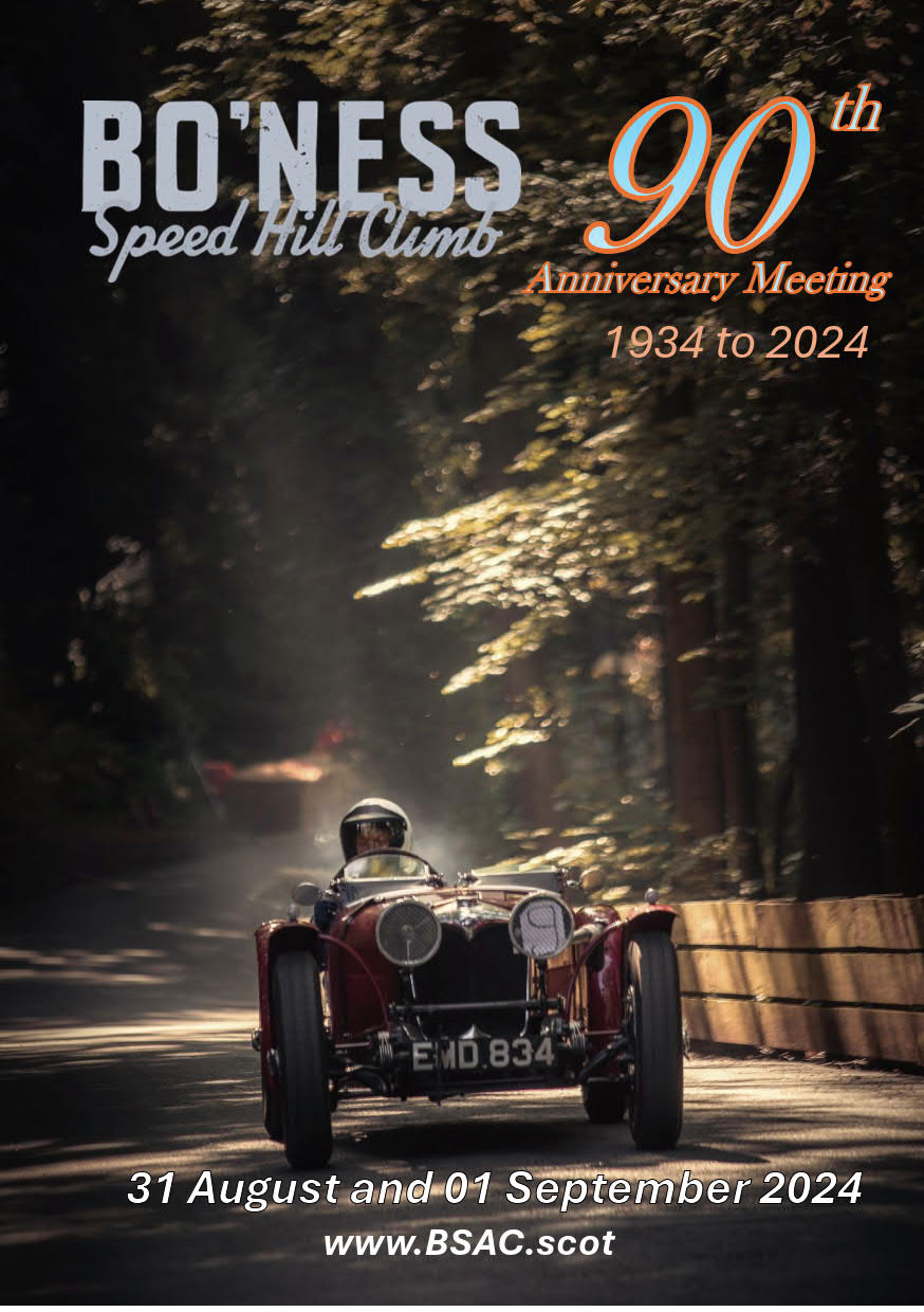 90th Anniversary Kinneil Hill Climb this weekend, 31 August/1 September ...
