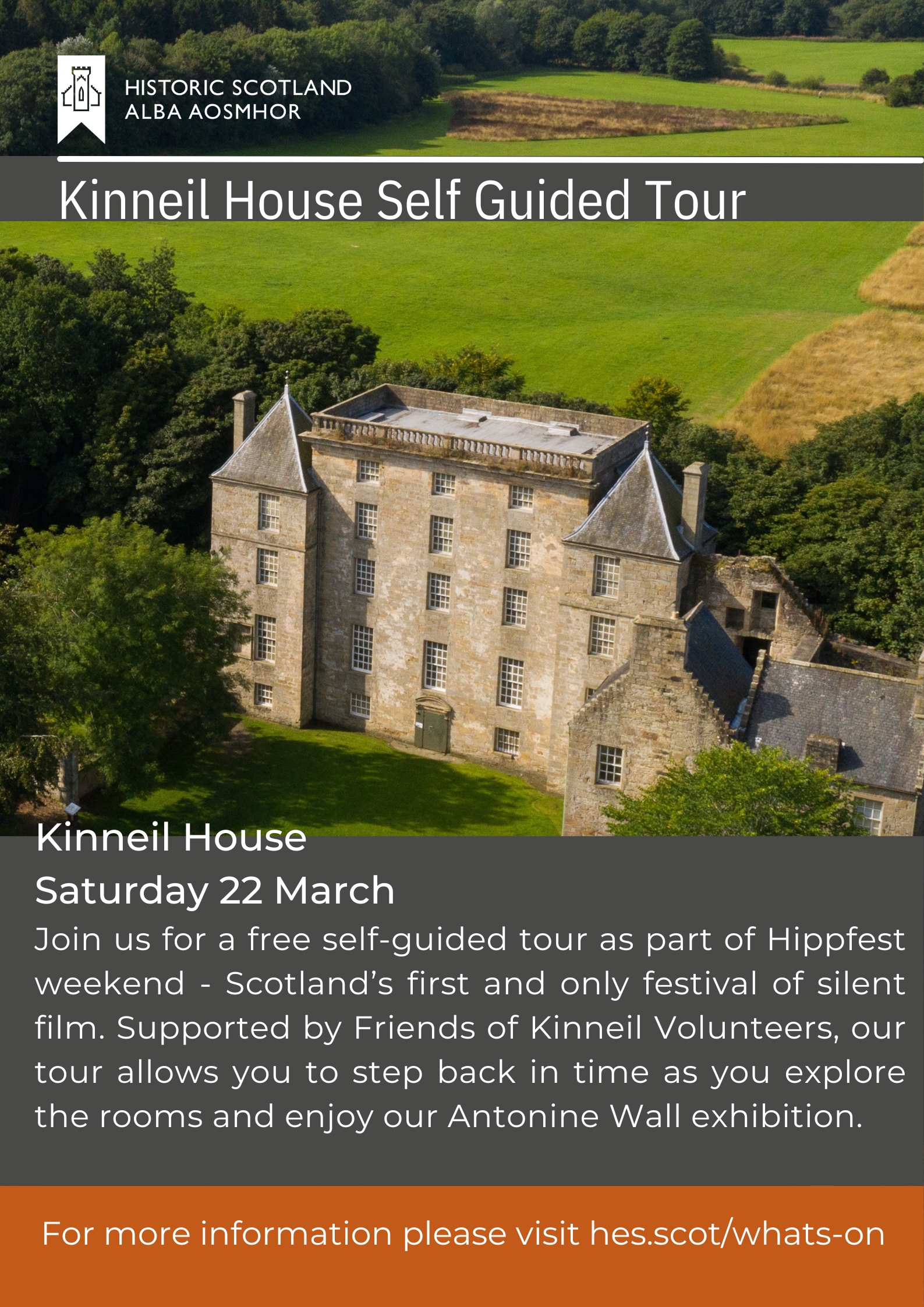 Kinneil House free open day for Silent Film Festival – Saturday 22 ...