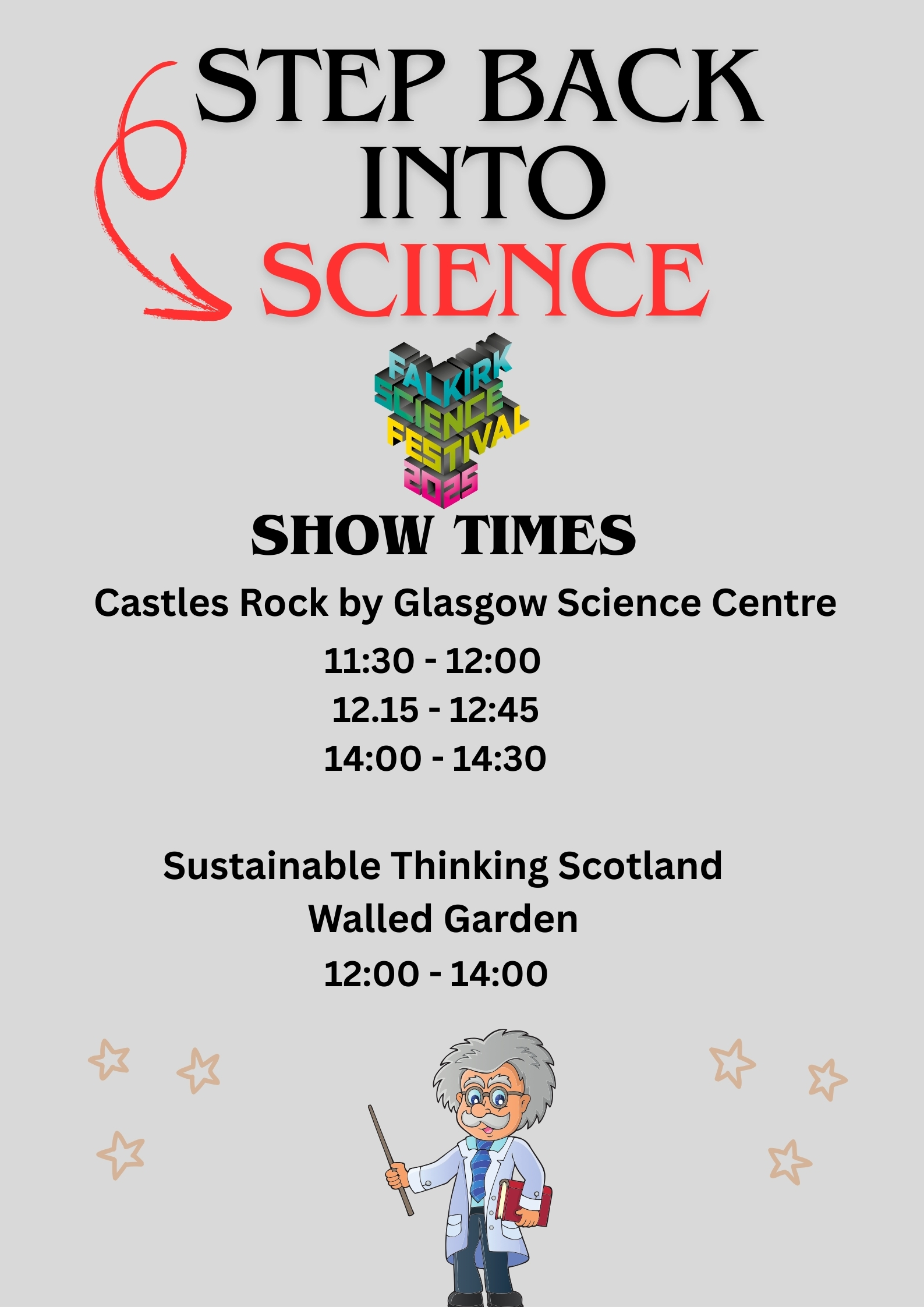 Step Back Into Science at Kinneil – free event, Monday 5 May – Kinneil
